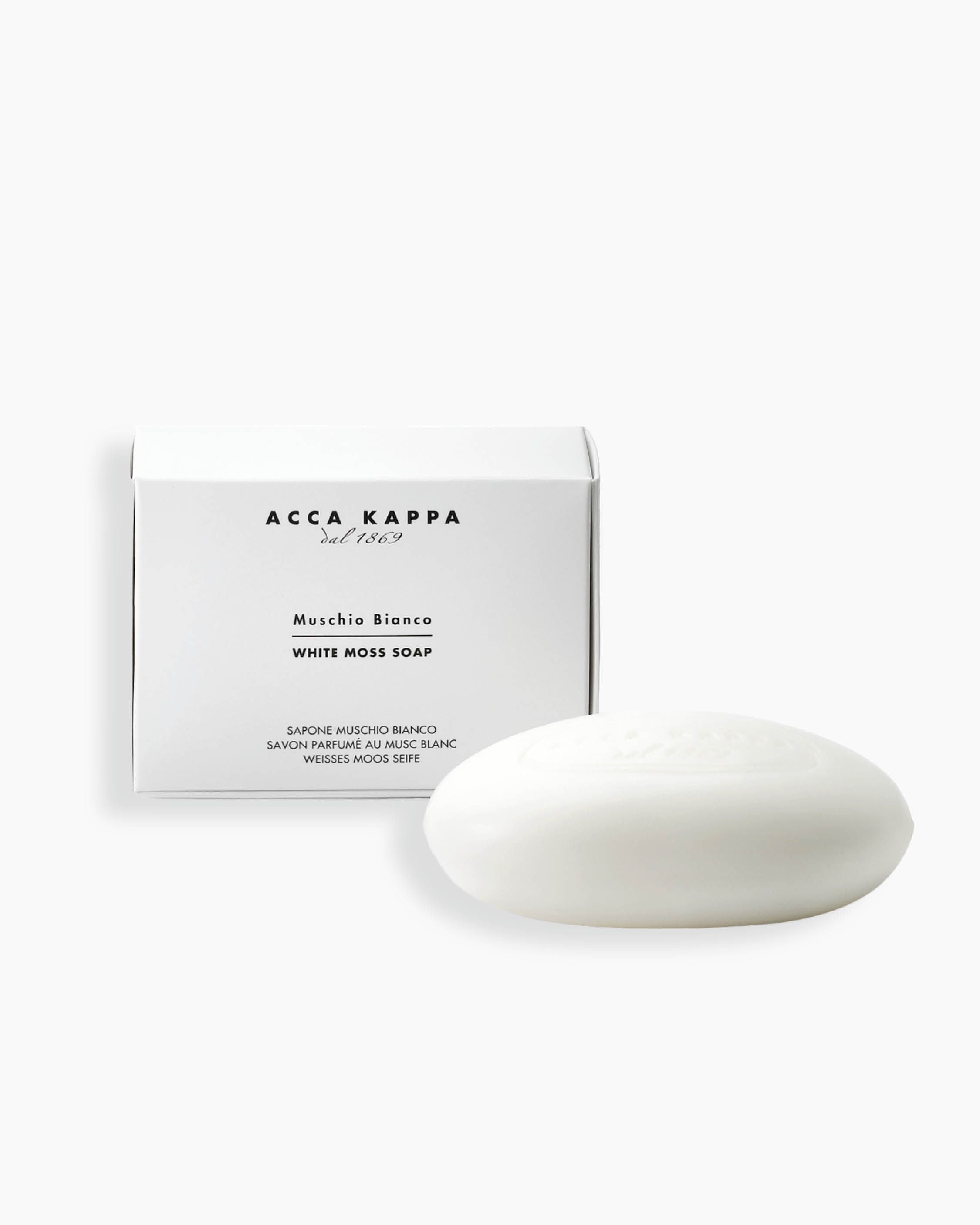 White Moss Soap – Acca Kappa Canada